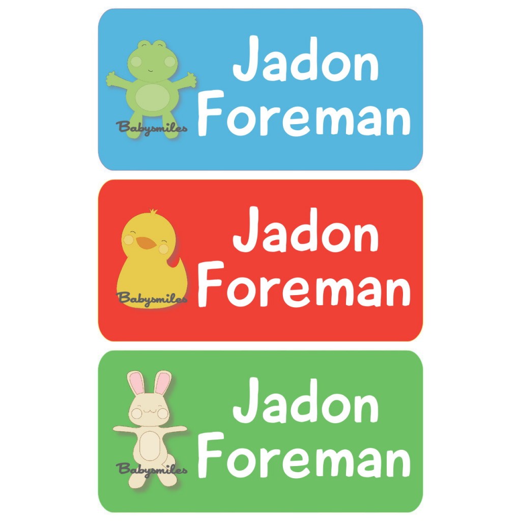 Lil Best Friends Clothing Tag Labels | Baby Smiles Labels