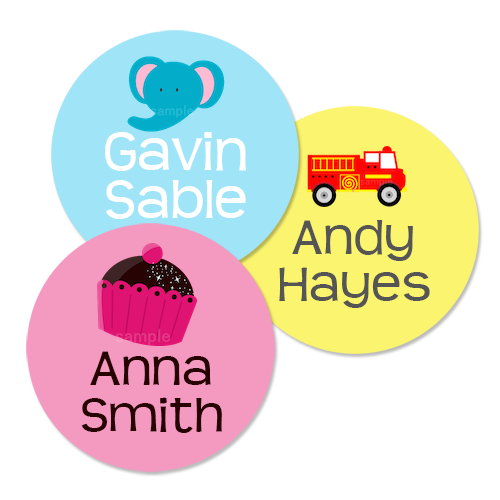 Round Labels – Design Your Own | Baby Smiles Labels